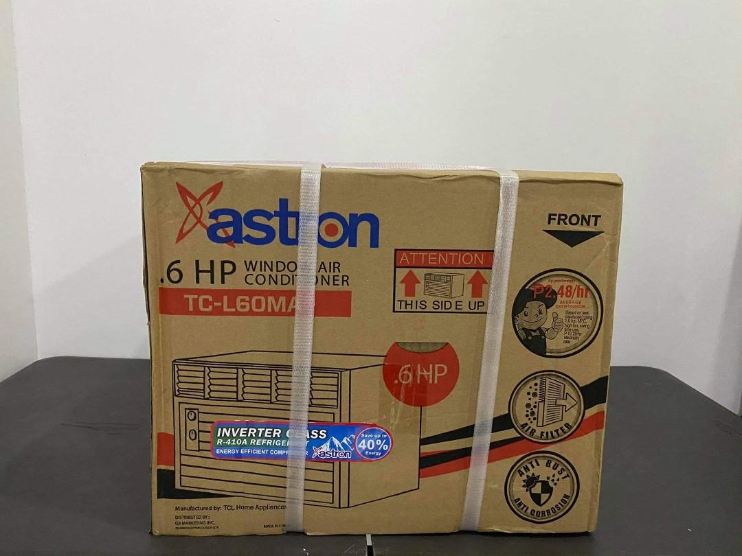 Astron .6HP Inverter Class Aircon Brand New, TV & Home Appliances, Air ...