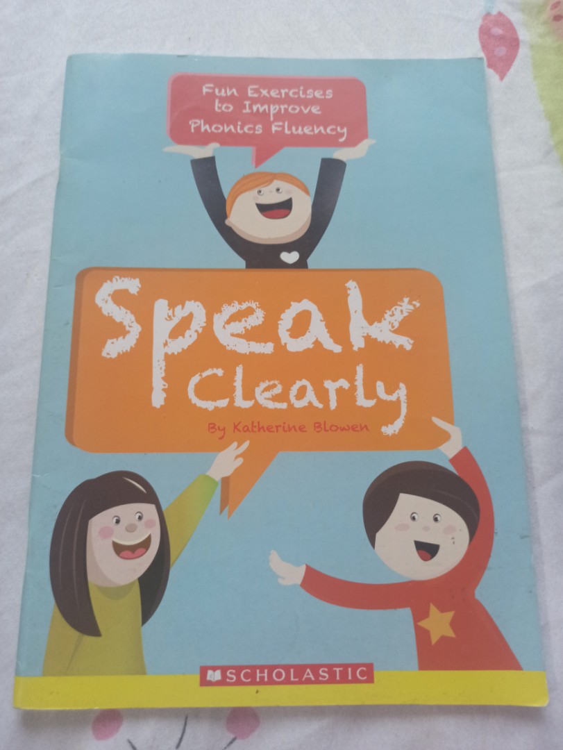 BN Speak Clearly book for phonics fluency, Hobbies & Toys, Books ...