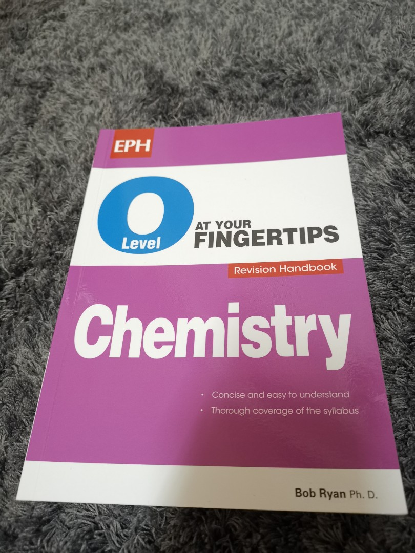 EPH O level Chemistry Revision Handbook, Hobbies & Toys, Books ...