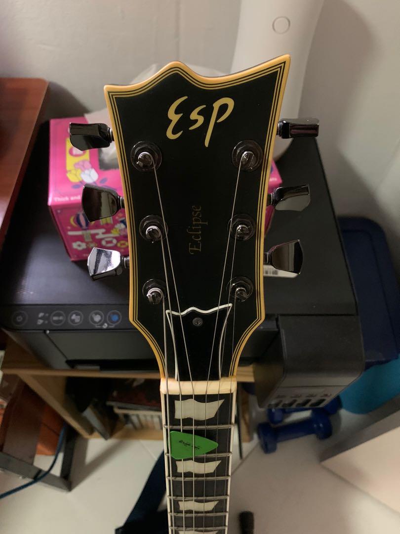 ESP Eclipse ( rare old ESP logo on headstock), Hobbies & Toys, Music ...