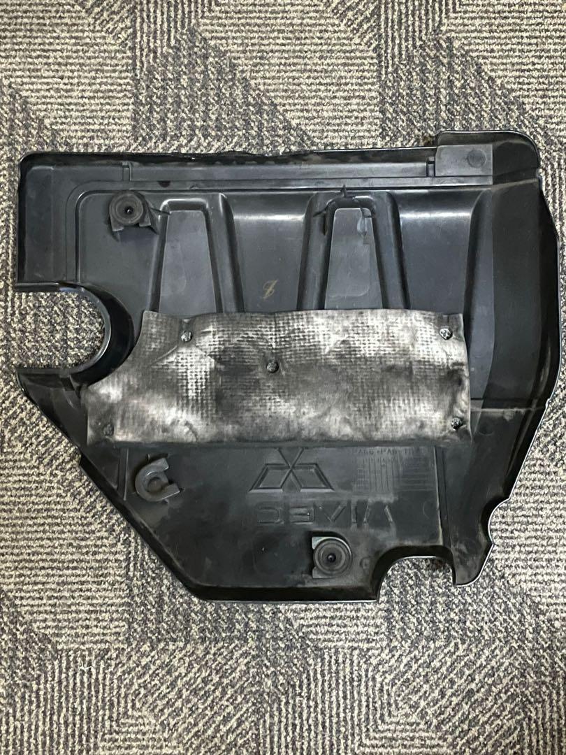 Evo X Engine Cover, Car Accessories, Accessories on Carousell