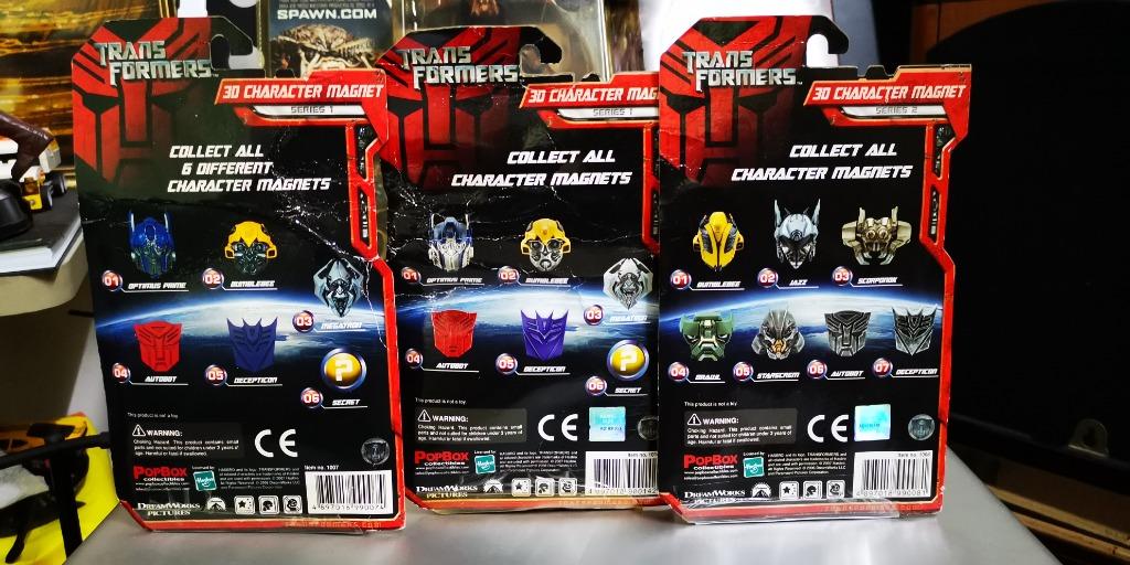 Hasbro Transformers 3D Character Magnet, Hobbies & Toys, Collectibles ...