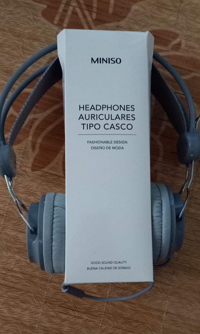 Headphones Miniso, Elektronik, Audio di Carousell