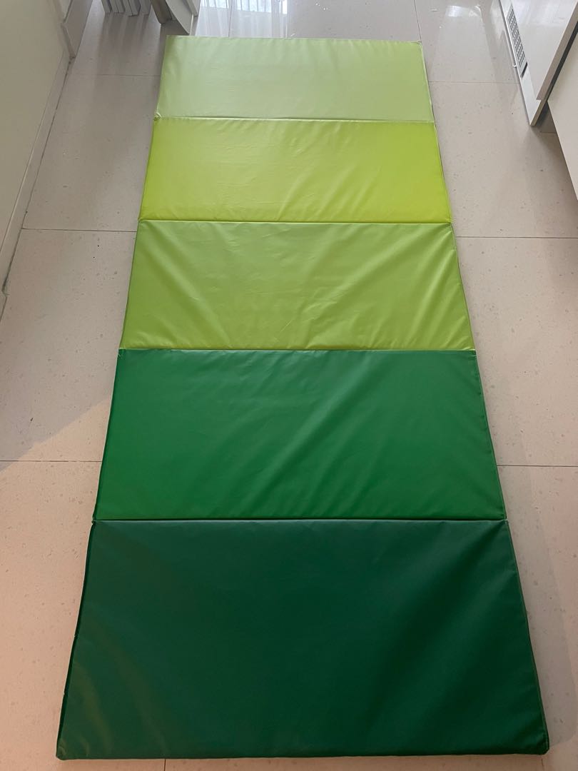 IKEA Plufsig Folding Gym Mat, Sports Equipment, Exercise & Fitness ...