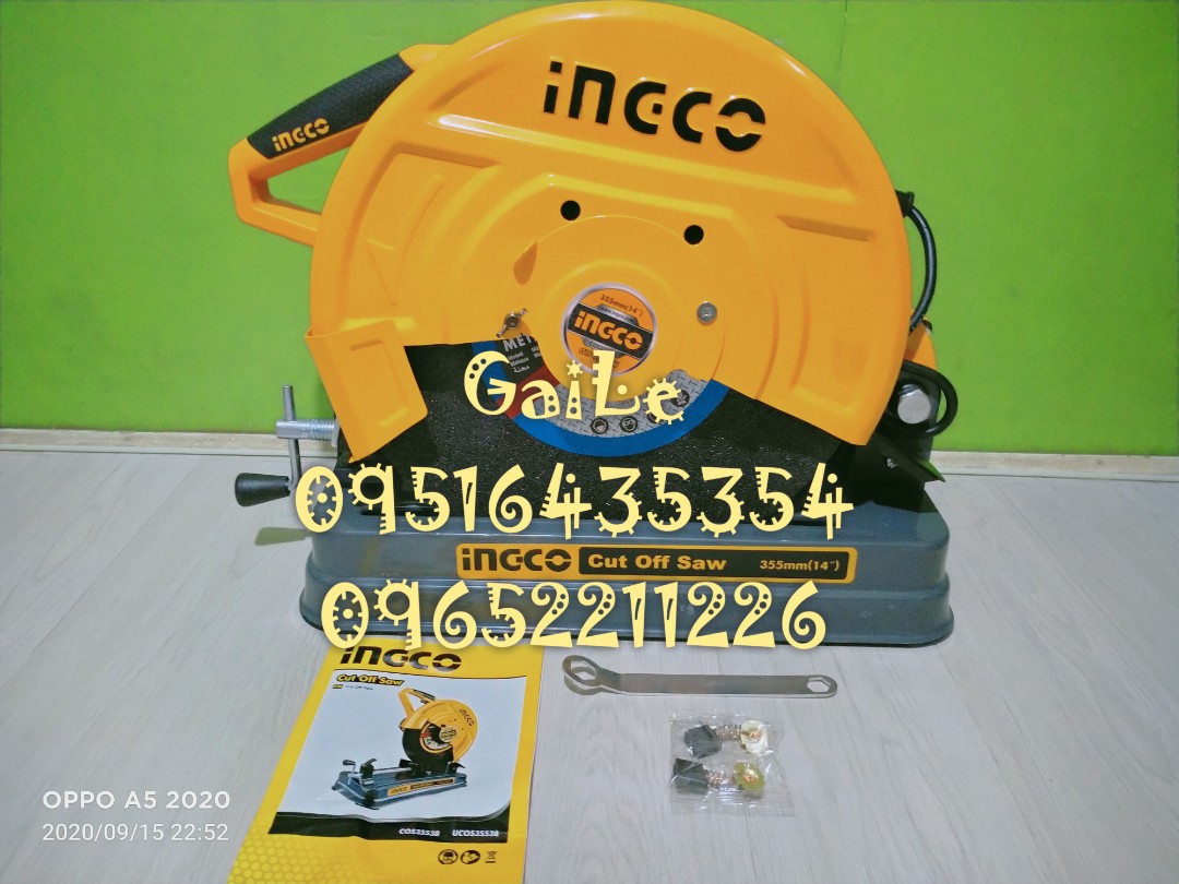INGCO 2350W Cut Off Machine / Cut Off Saw, Commercial & Industrial ...