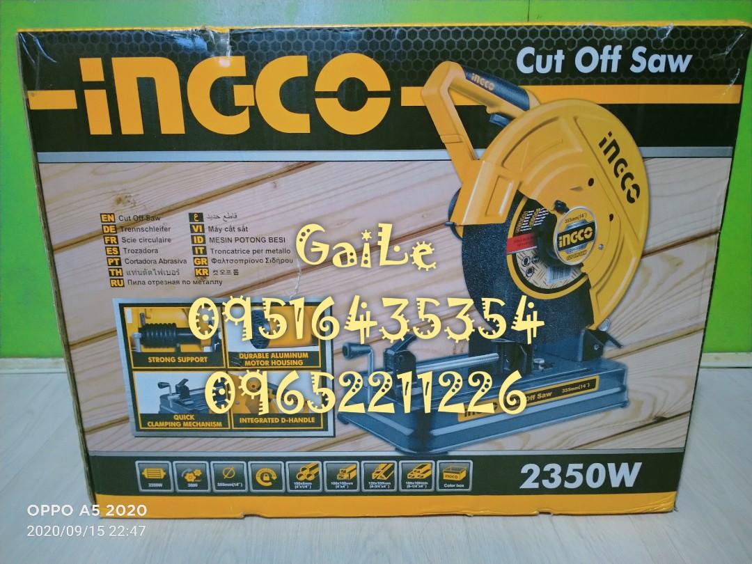 INGCO 2350W Cut Off Machine / Cut Off Saw, Commercial & Industrial ...