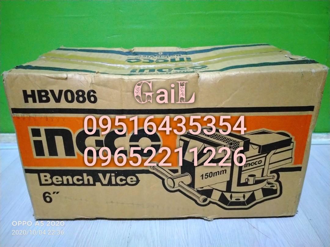 INGCO 6" Bench Vice / Gato (HBV086), Commercial & Industrial ...