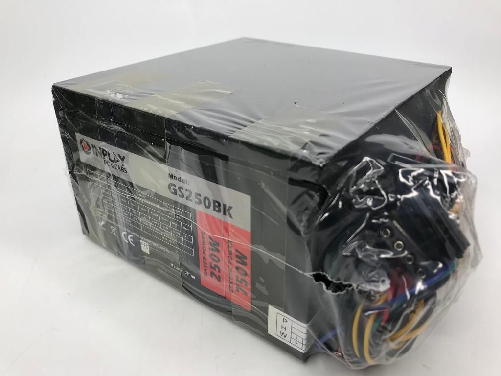 INPLAY (GS250BK 750W BIG FAN BLACK) POWER SUPPLY UNIT GENERIC PSU ...