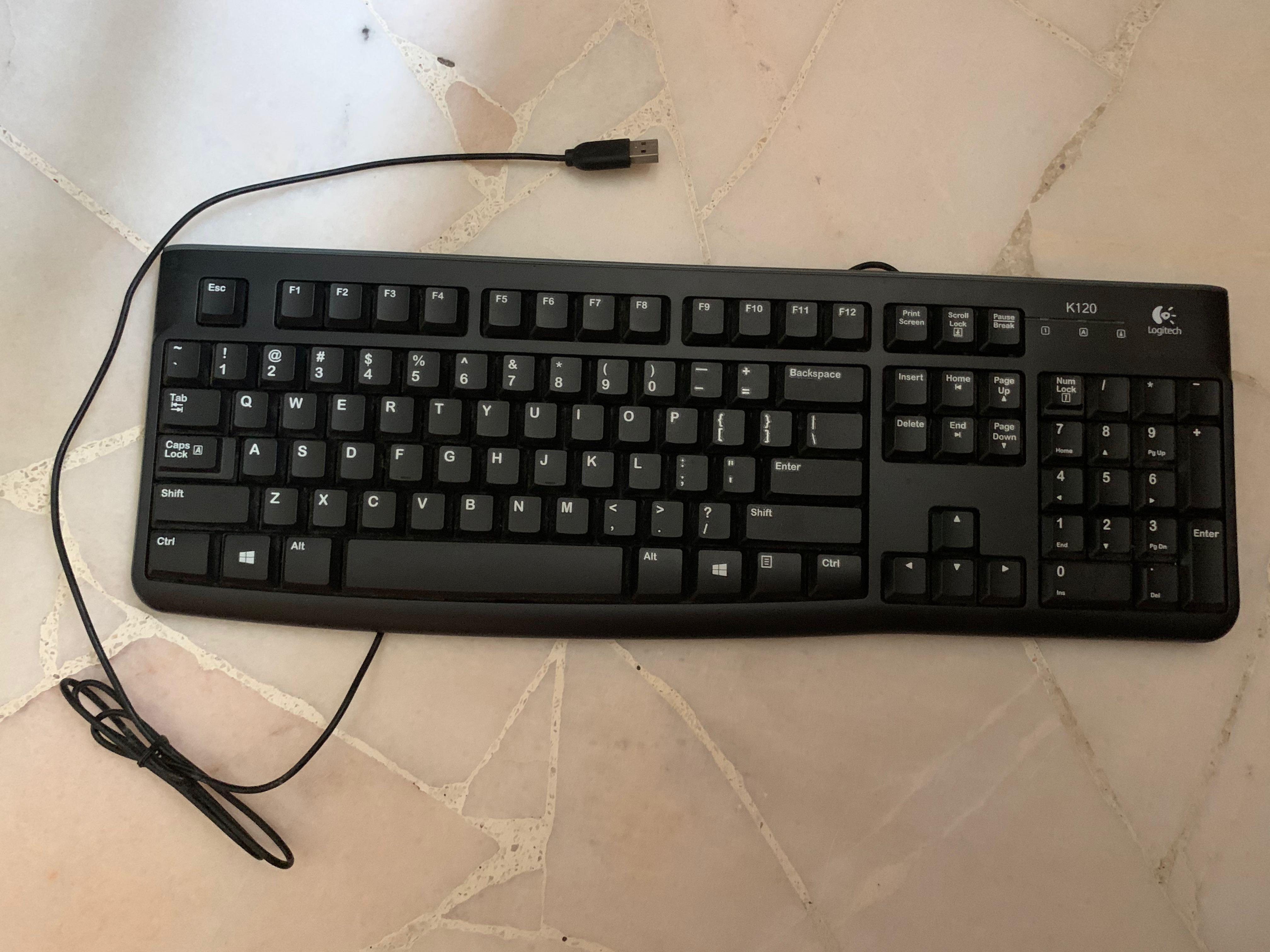 Logitech Keyboard, Computers & Tech, Parts & Accessories, Computer ...