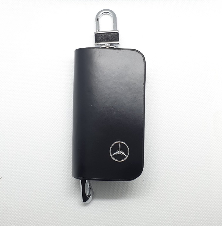 Mercedes-Benz Key Pouch Leather Case for Smart/Keyless Car Keys, Auto ...