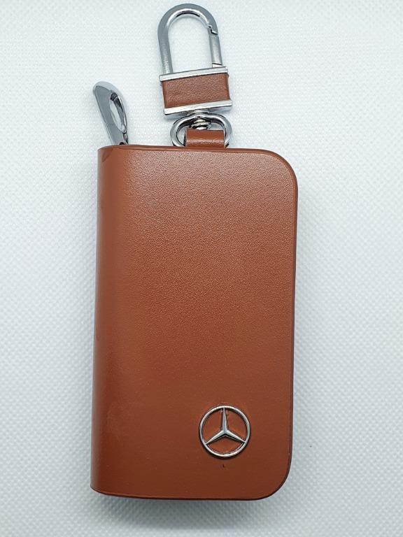 Mercedes-Benz Key Pouch Leather Case for Smart/Keyless Car Keys, Auto ...