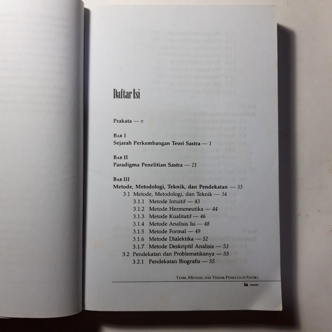 Metode san Teknik Penelitian Sastra - Prof.Dr.Nyoman Kutha Ratna, S.U, Buku & Alat Tulis, Buku ...