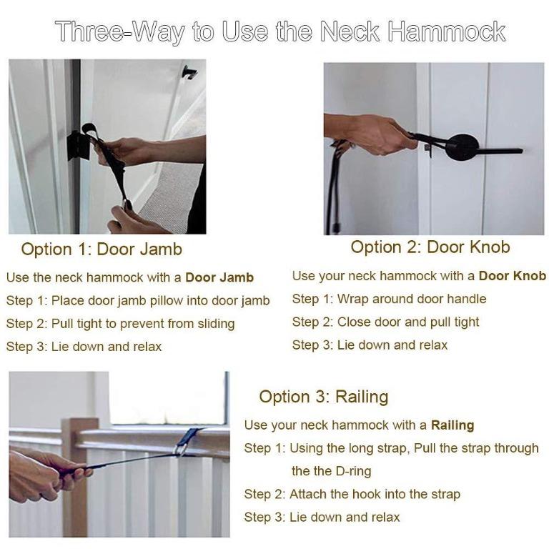 Neck Hammock – Neck Sling Cervical Traction and Relaxation – Relieves ...