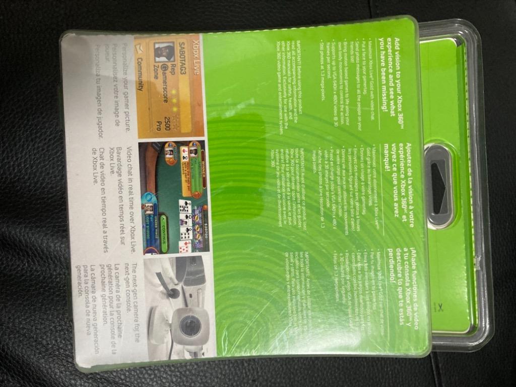 New Xbox 360 camera, Video Gaming, Video Games, Xbox on Carousell