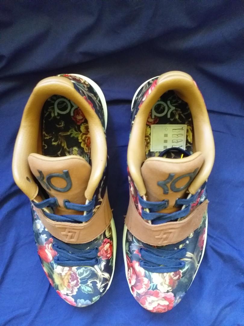 Nike Floral KD 7 Limited Edition, Men's Fashion, Footwear, Sneakers on ...