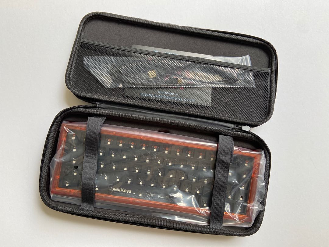 NovelKeys_ NK65 Entry Edition (EE) - Fire (Translucent Orange ...