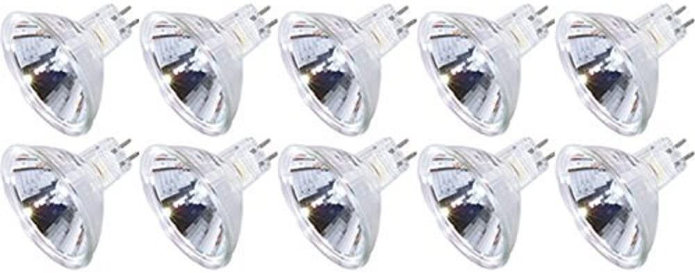 Pack of 10 20MR11/FL/CG 20 Watt, 12 Volt MR11, 12V, 20W G4 Bi-Pin Base ...