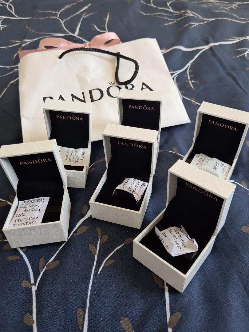 Authentic Pandora Charm Boxes, Women's Fashion, Jewelry & Organizers ...