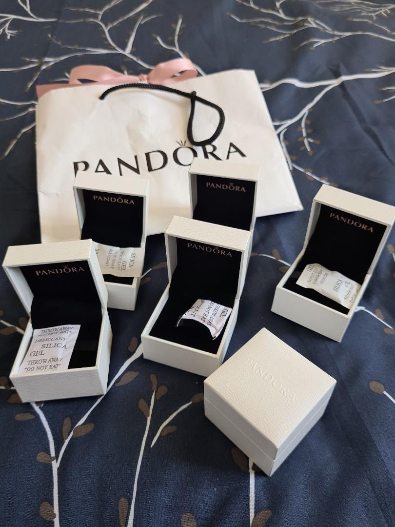 Authentic Pandora Charm Boxes, Women's Fashion, Jewelry & Organizers ...