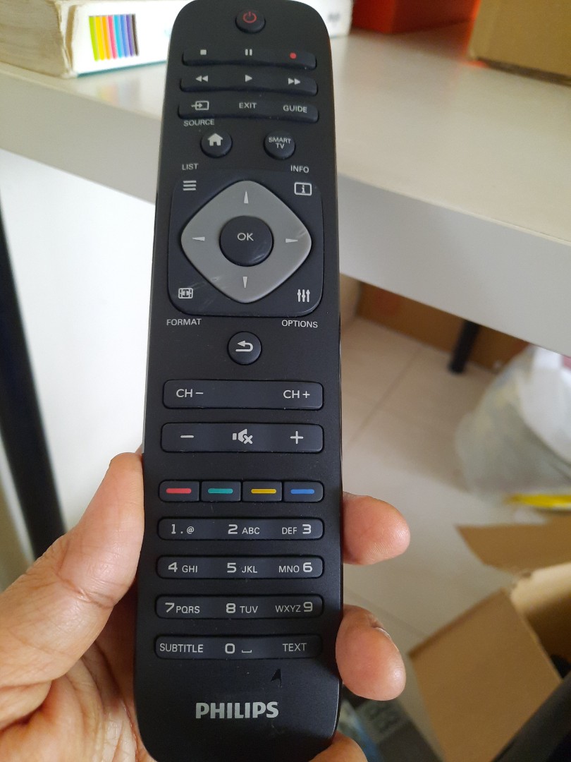 Philips Smart TV remote, TV & Home Appliances, TV & Entertainment, TV ...