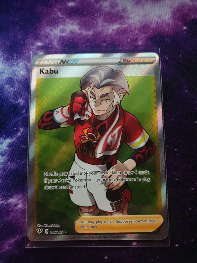 Pokemon Card Kabu (Full Art), Hobbies & Toys, Toys & Games on Carousell