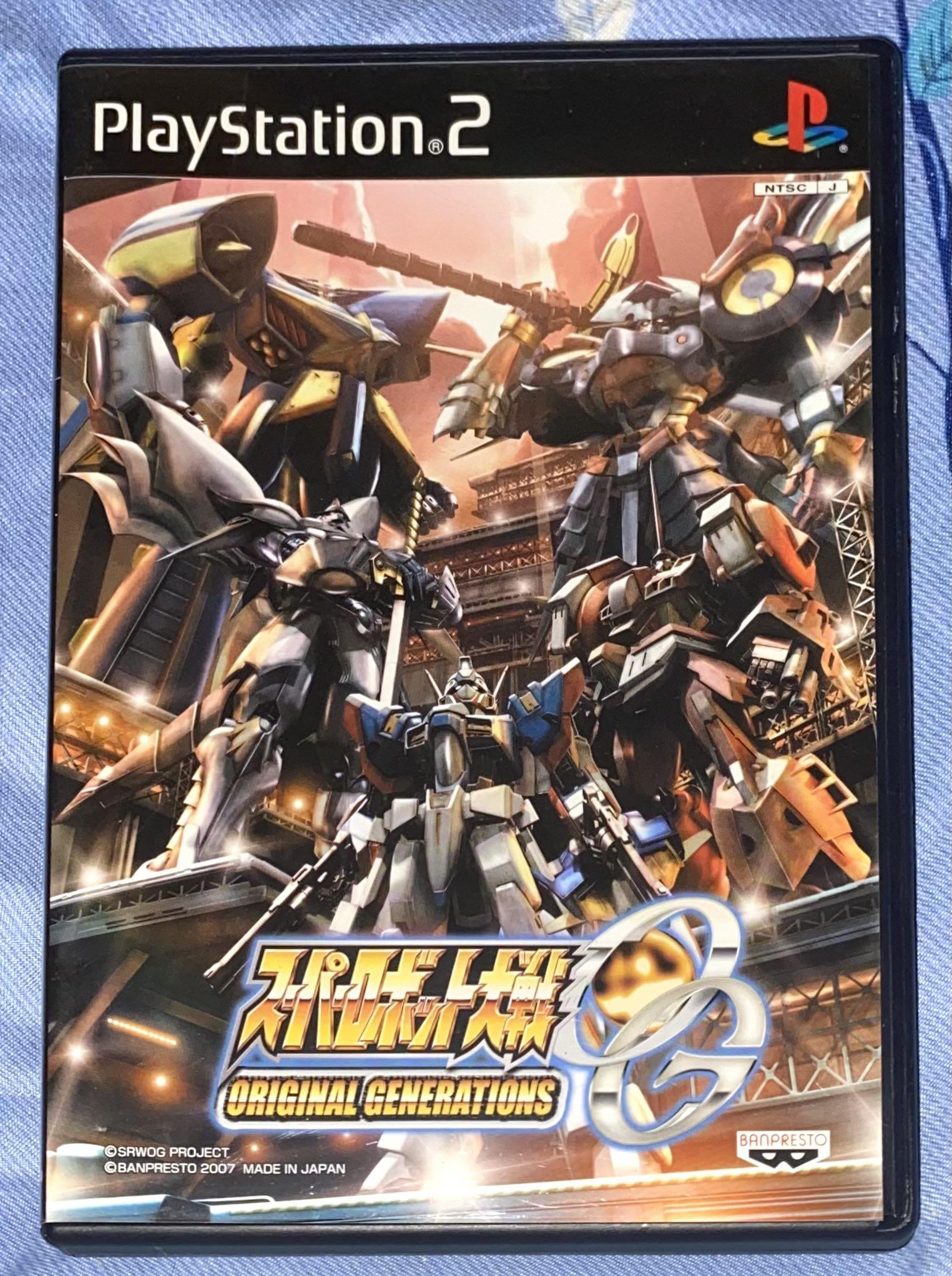 PS2 Game, SUPER ROBOT WARS OG : ORIGINAL GENERATIONS ( Japanese Version ...