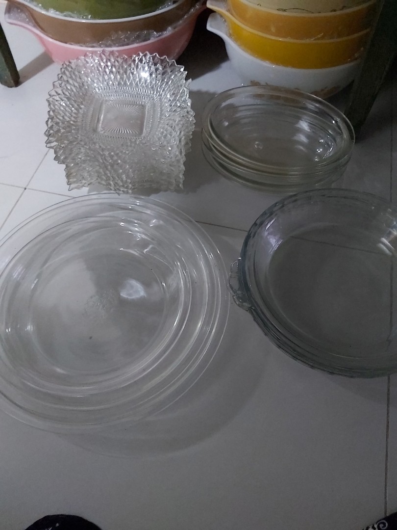 Pyrex and desserts plates, Furniture & Home Living, Kitchenware ...