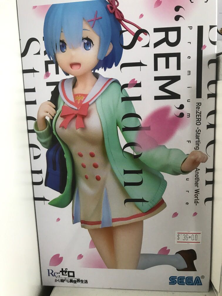 Rem figure, Hobbies & Toys, Toys & Games on Carousell