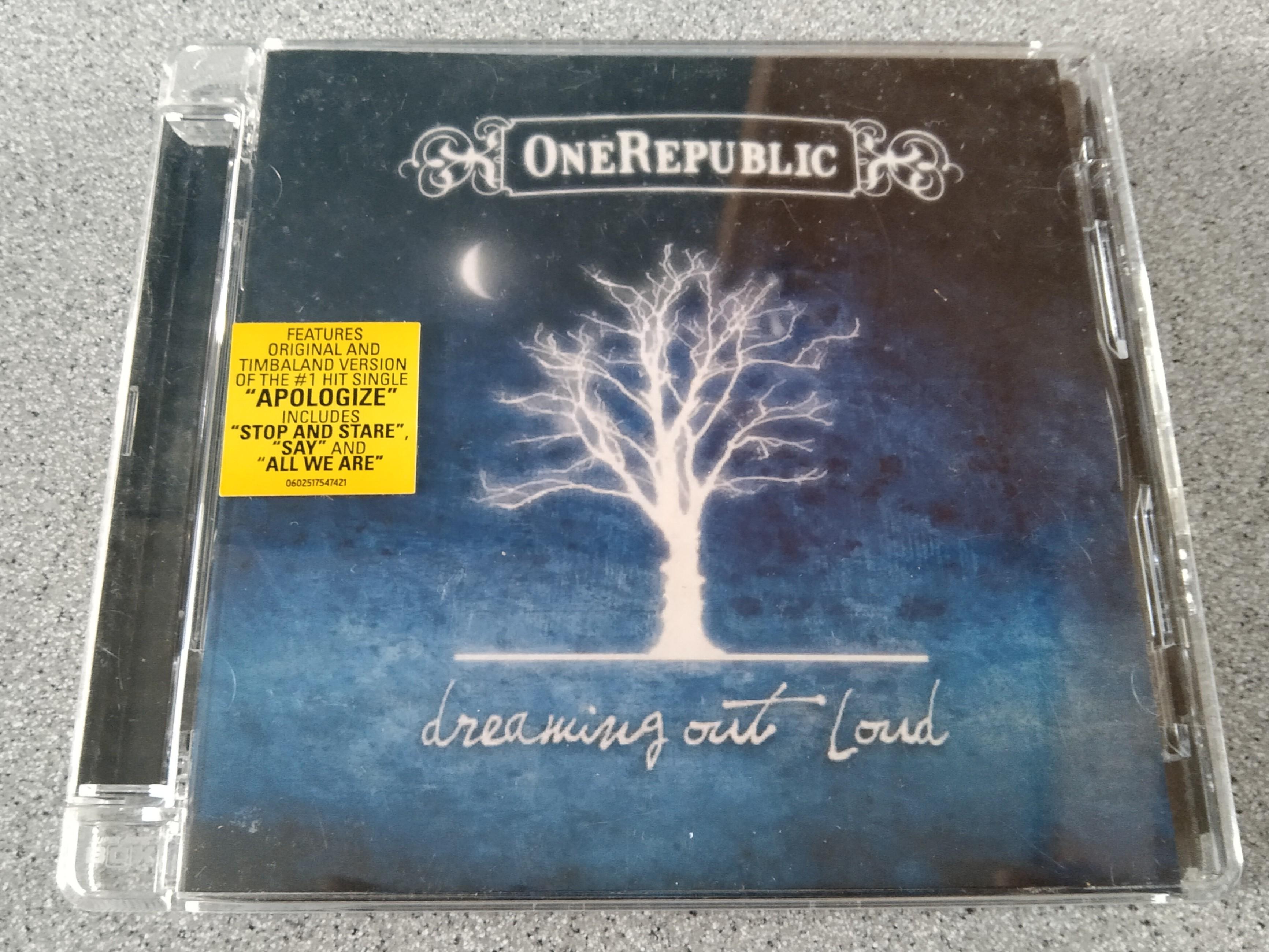 Onerepublic Dreaming Out Loud Album Cover