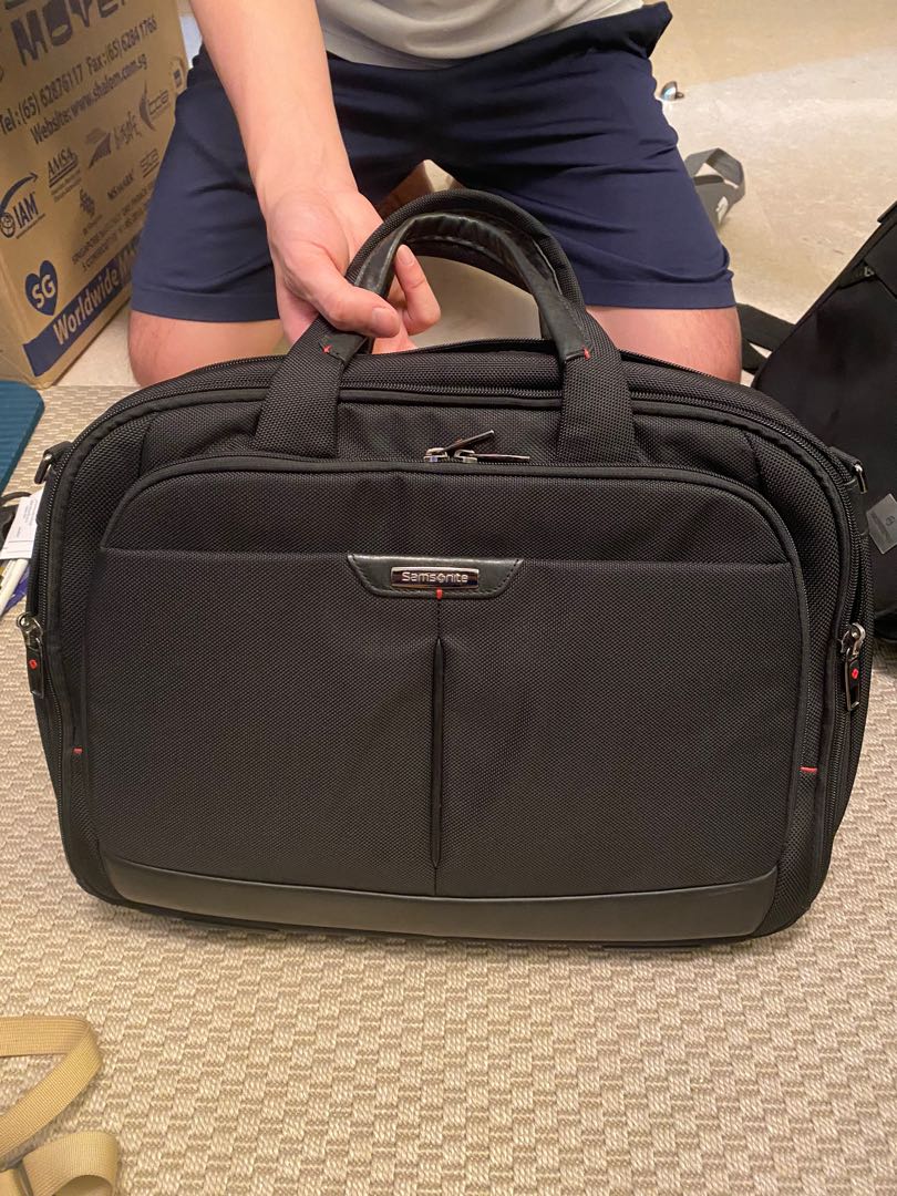 Samsonite Briefcase, Men's Fashion, Bags, Briefcases on Carousell