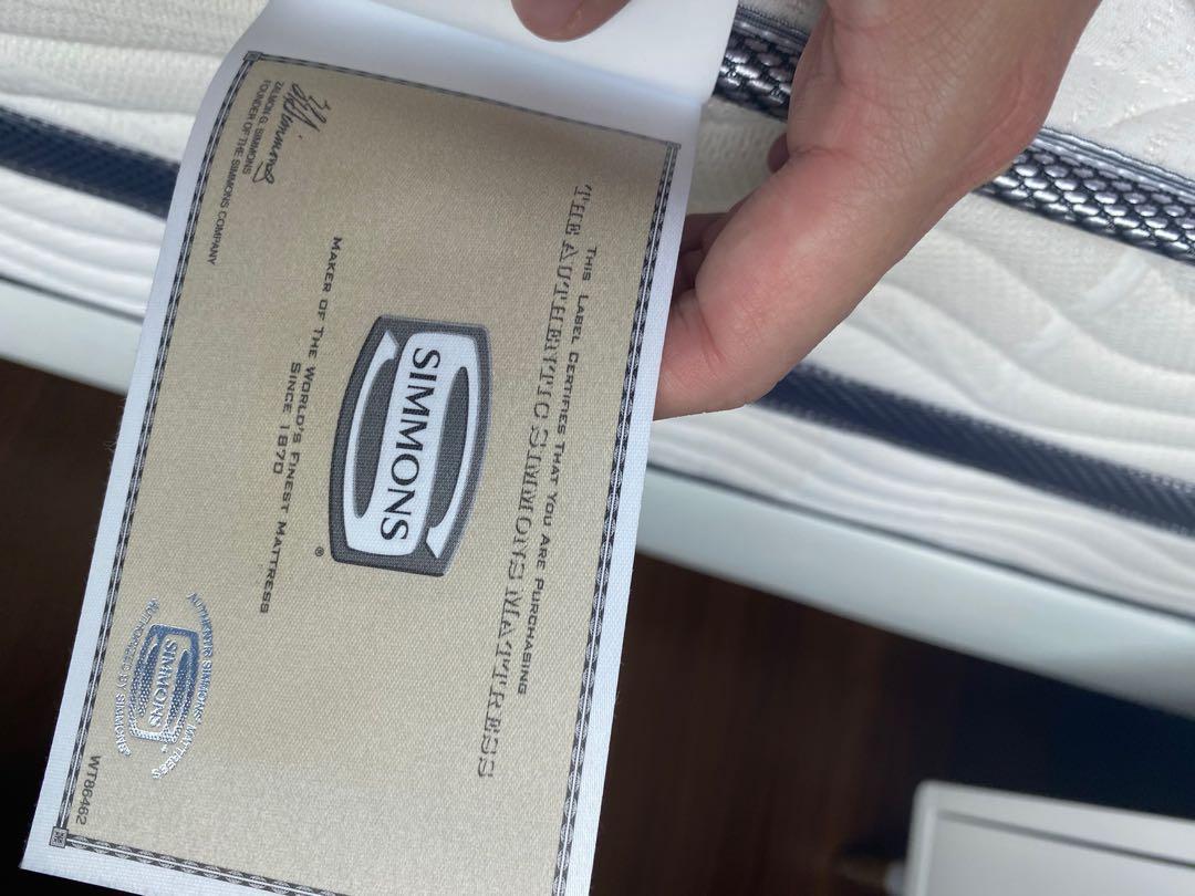 Simmons Beautyrest Queen - Millenium mattress and bed, Furniture & Home ...