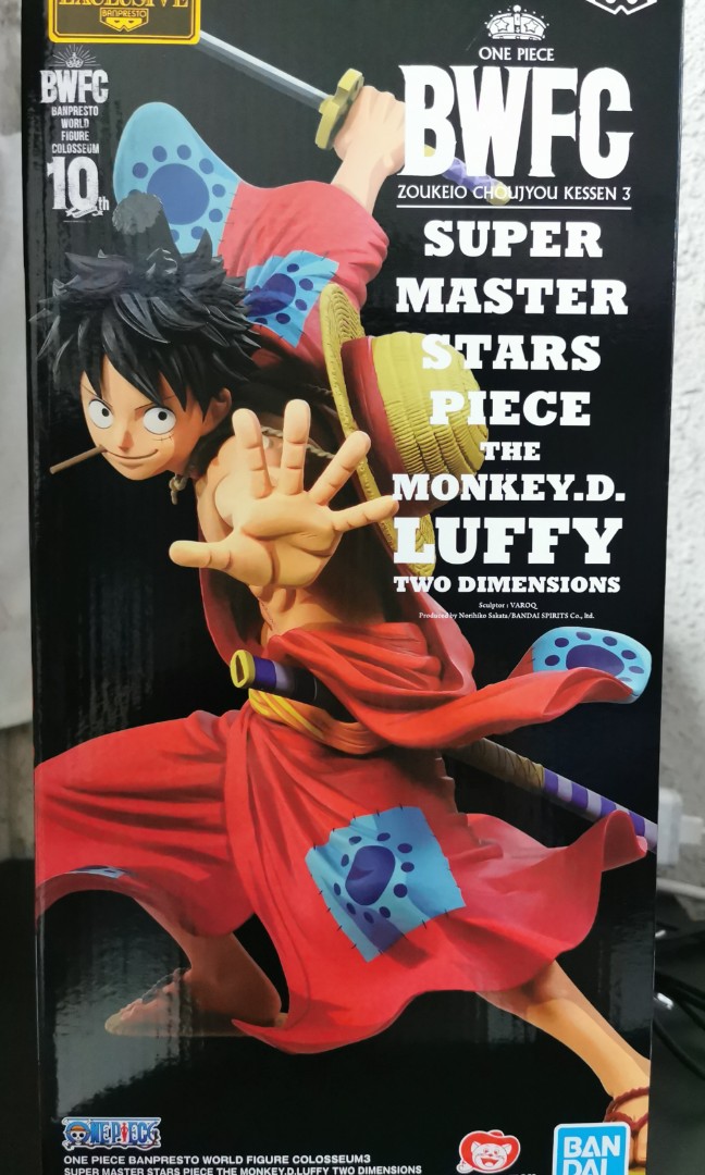 SMSPxBWFC One Piece Luffy 2D （two dimensions）, Hobbies & Toys, Toys ...