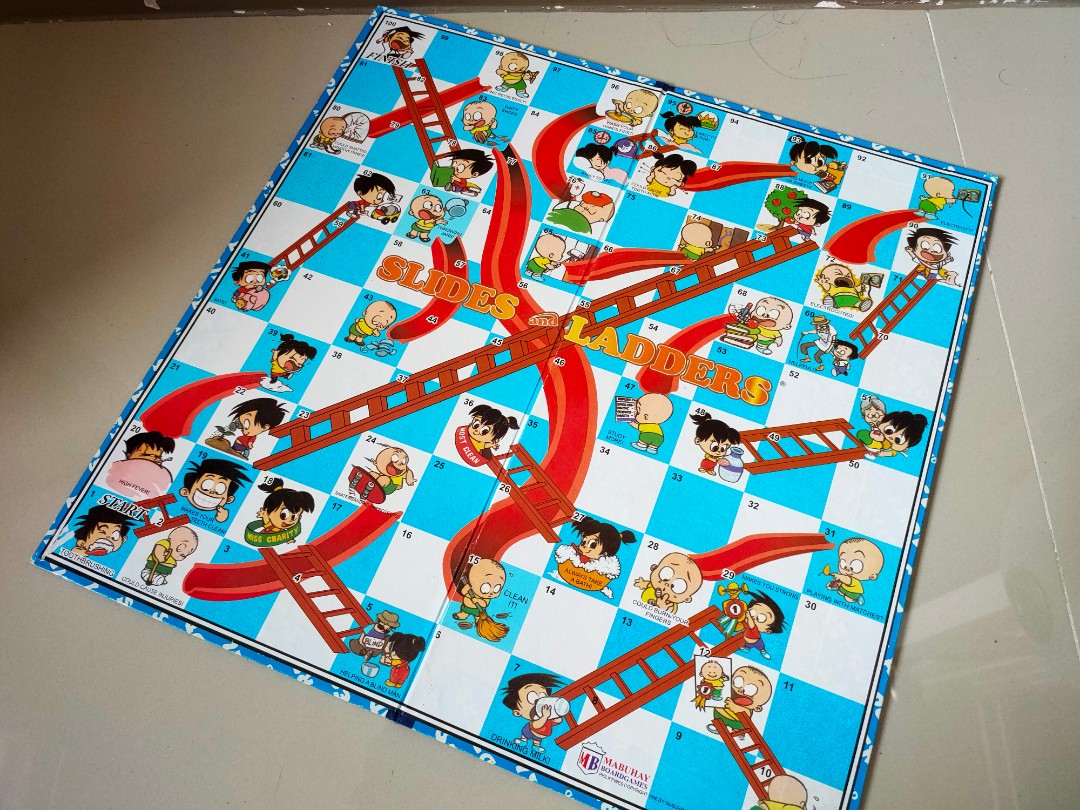 Snakes and ladders, Hobbies & Toys, Toys & Games on Carousell