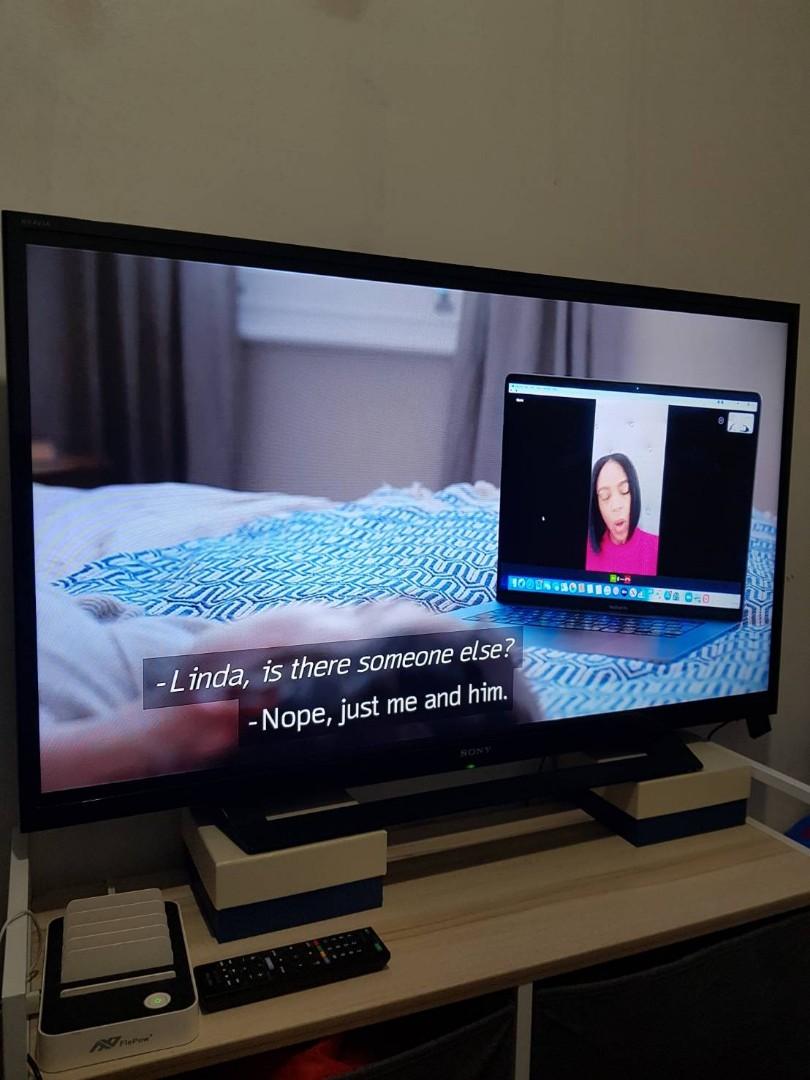 Sony Bravia 40 inch Full HD 1080 TV with wallmount and Fire TV Stick ...