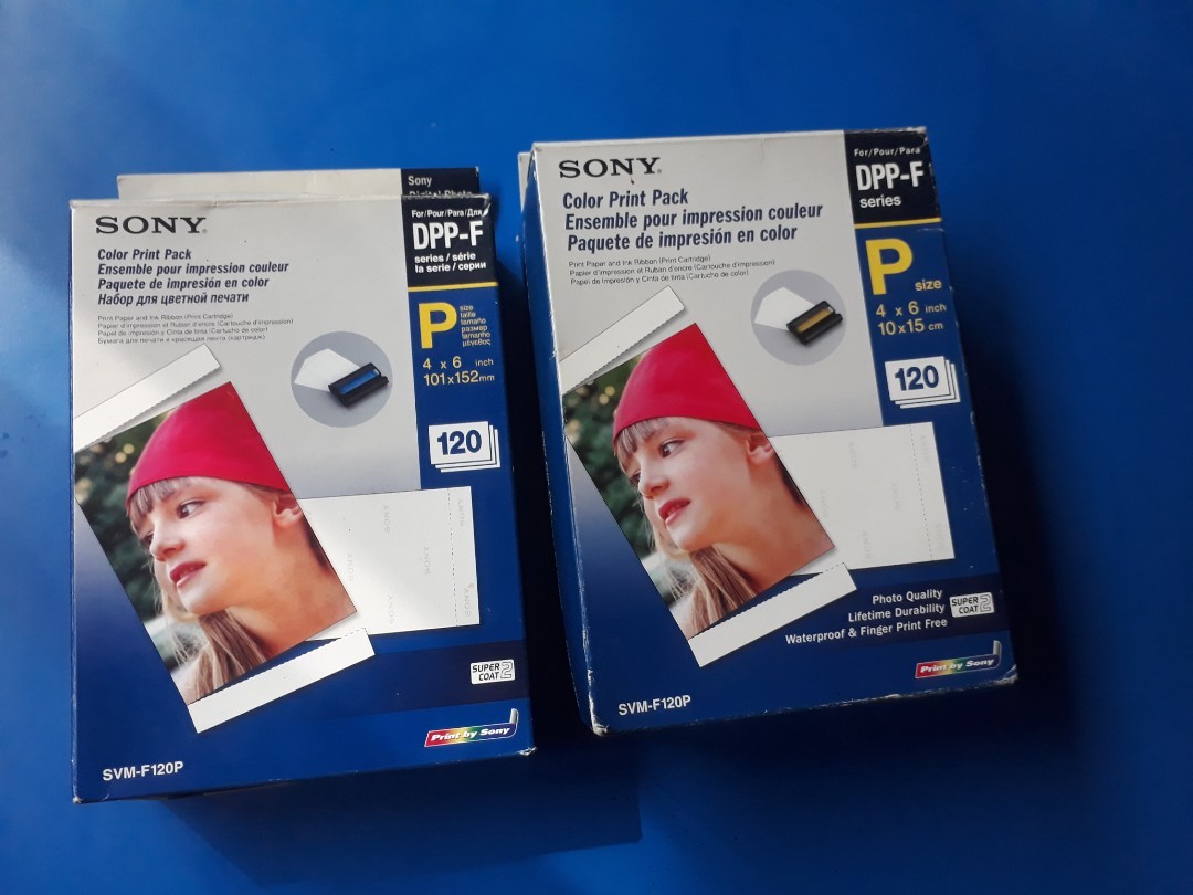 Sony cartridge & photo printing paper, Computers & Tech, Printers ...