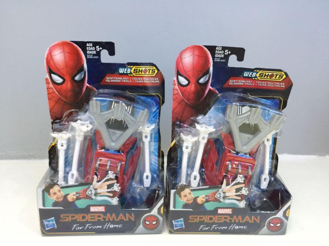 Spider-Man Web Shots Scatterblast Blaster Toy, Hobbies & Toys, Toys ...
