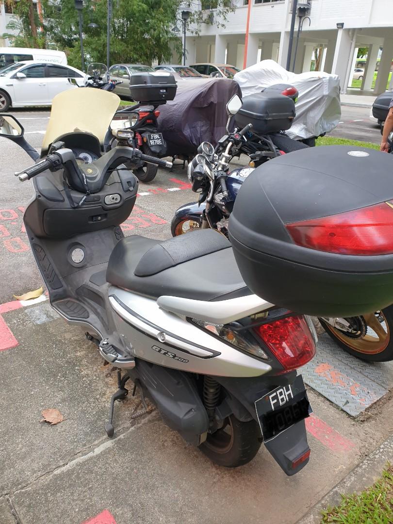 SYM GTS200, Motorcycles, Motorcycles for Sale, Class 2B on Carousell