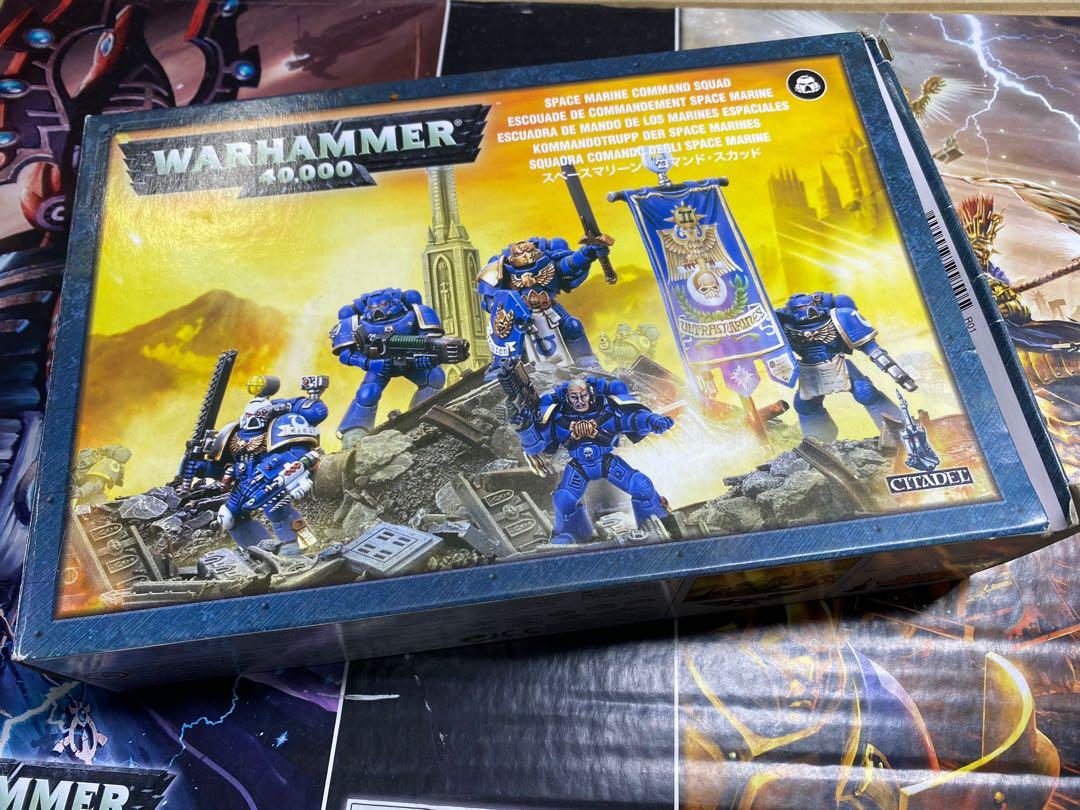 Warhammer Space Marine Command Squad, Hobbies & Toys, Toys & Games on ...