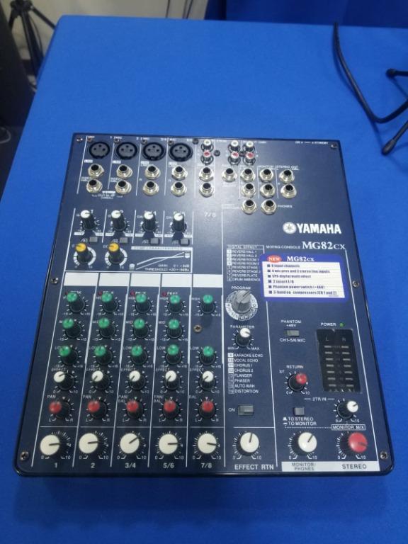 Yamaha MG8/2FX ( 8-Input Mixer ) WITH EFFECTS, 興趣及遊戲, 音樂、樂器 & 配件, 樂器配件 - Carousell