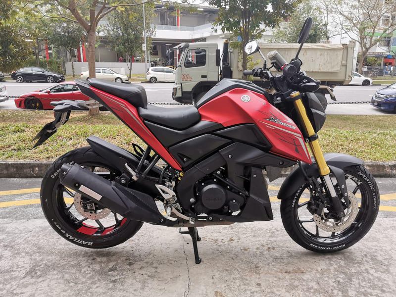 Yamaha MT15 TFX150, Motorcycles, Motorcycles for Sale, Class 2B on Carousell