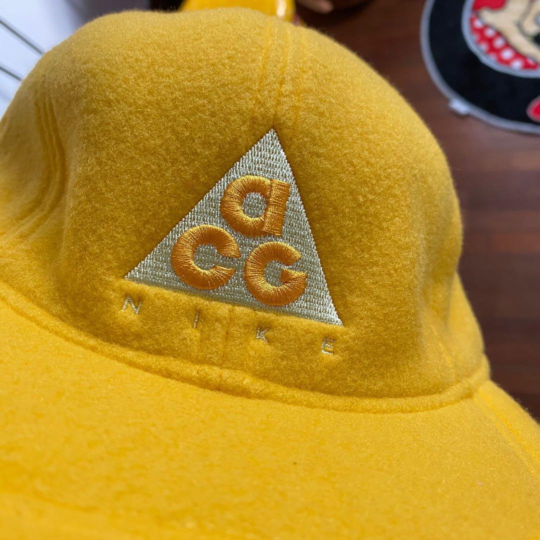 YELLOW NIKE ACG FLAT SNAPBACK CAP, Men's Fashion, Accessories, Caps ...