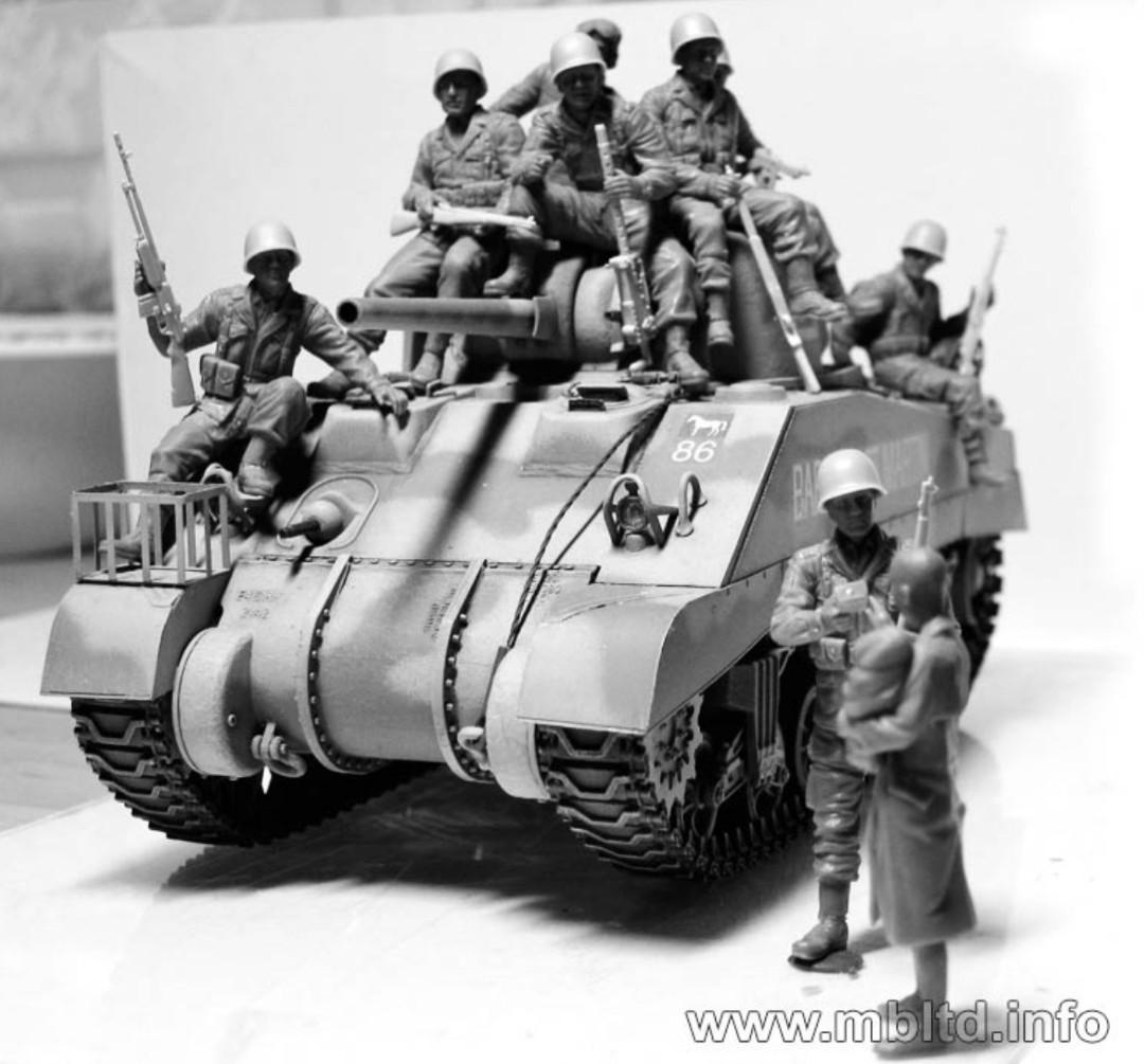 1/35 Master Box #35164 The 101st Light Company U.S. Paratroopers ...