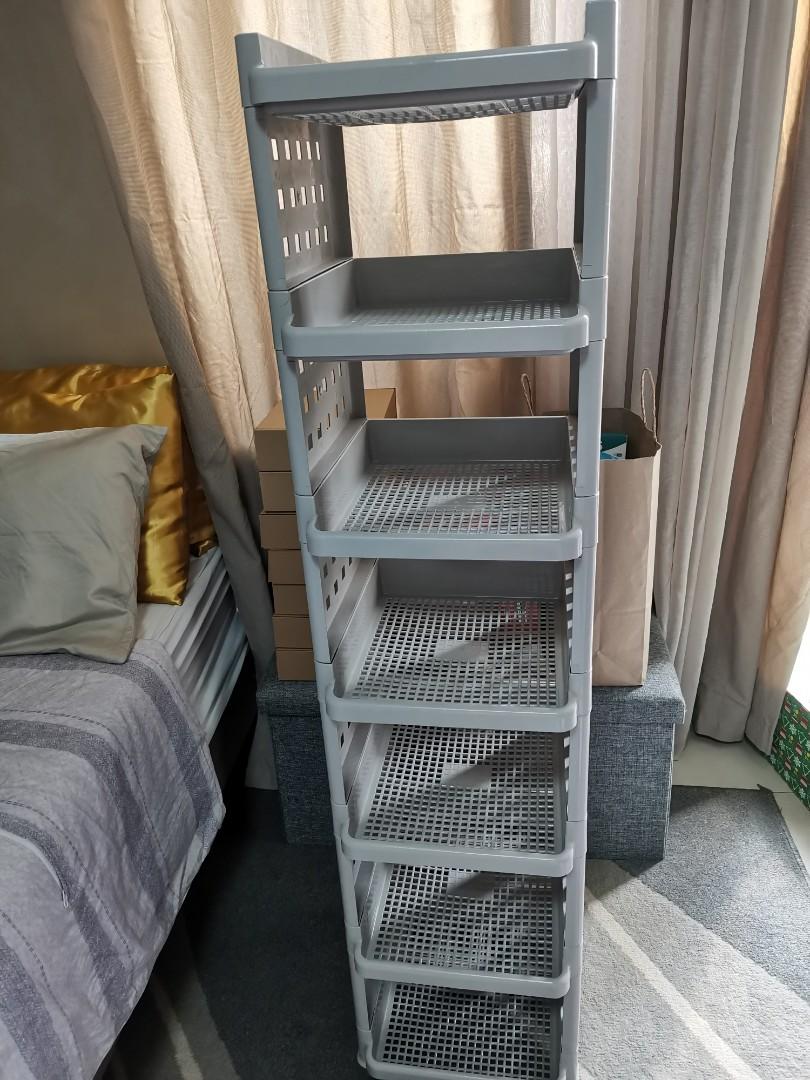7 layer plastic rack on Carousell