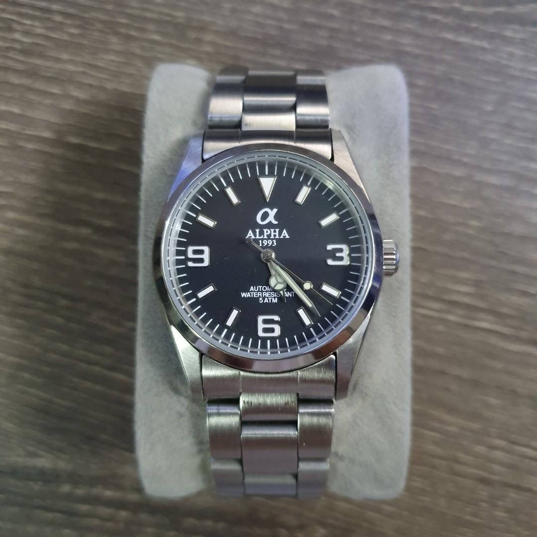 Alpha Explorer 36mm Watch - No Date - Homage, Mobile Phones & Gadgets ...