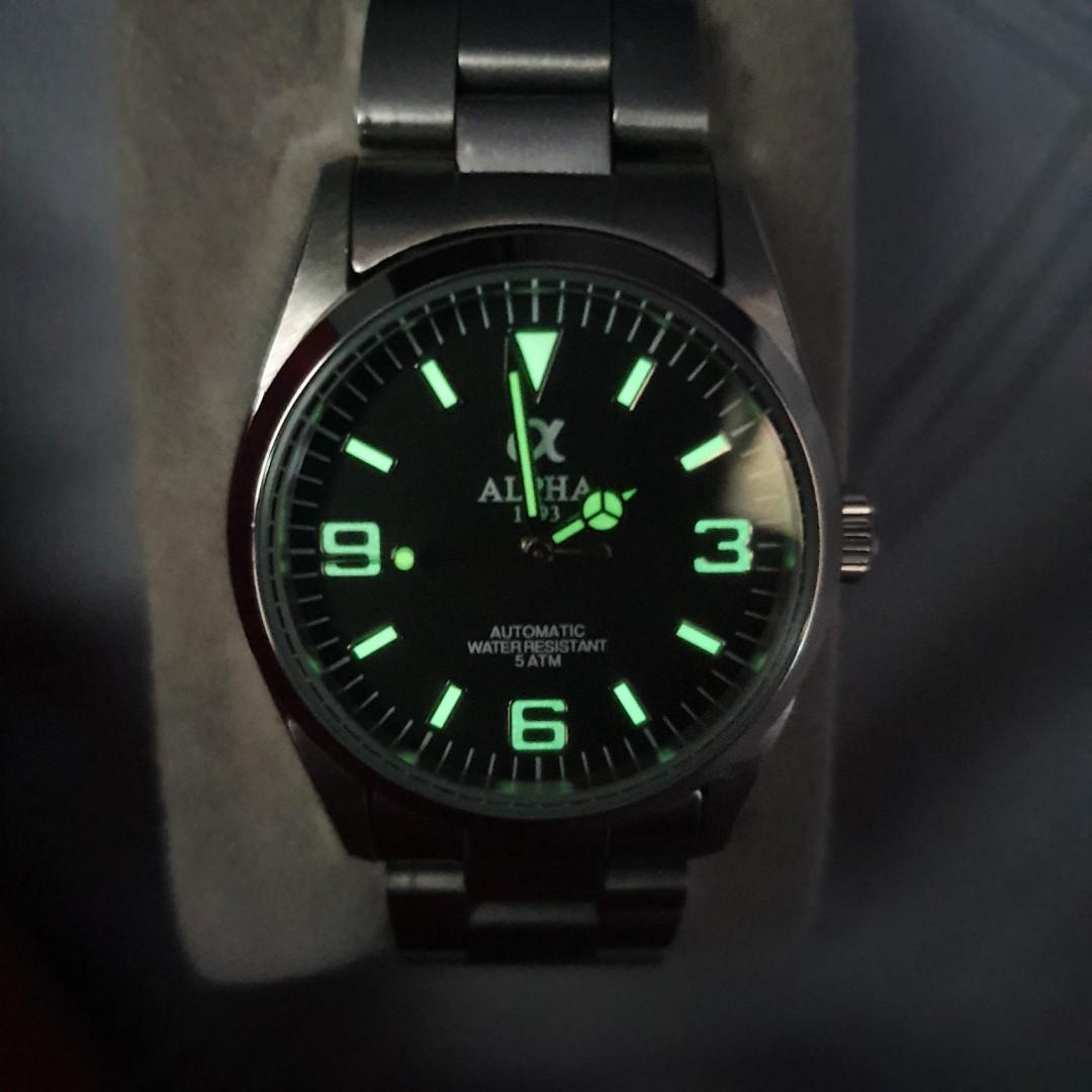 Alpha Explorer 36mm Watch - No Date - Homage, Mobile Phones & Gadgets ...