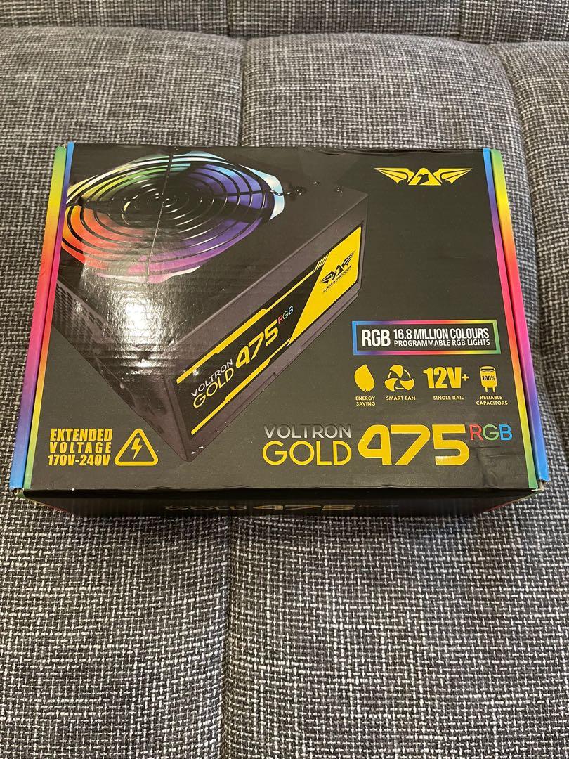 Armaggeddon Professional Grade PSU Voltron Gold 475 RGB, Computers & Tech, Parts & Accessories ...