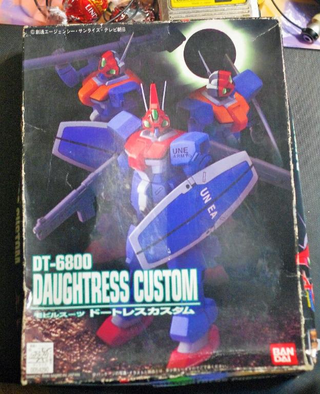 絕版-倉底貨-Bandai-萬代Limited Model-LM006- 1/144-UNEA-DT-6800 Daughtress Custom-M-300, 興趣及遊戲, 玩具 & 遊戲類 ...