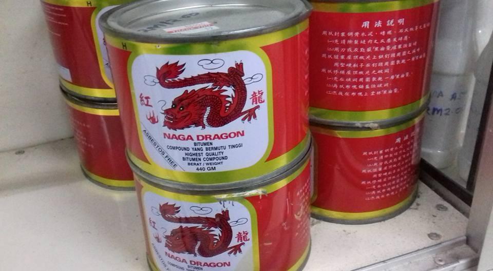 Bitumen Sealant Naga Dragon Bituminous Compound 440g, Furniture & Home ...