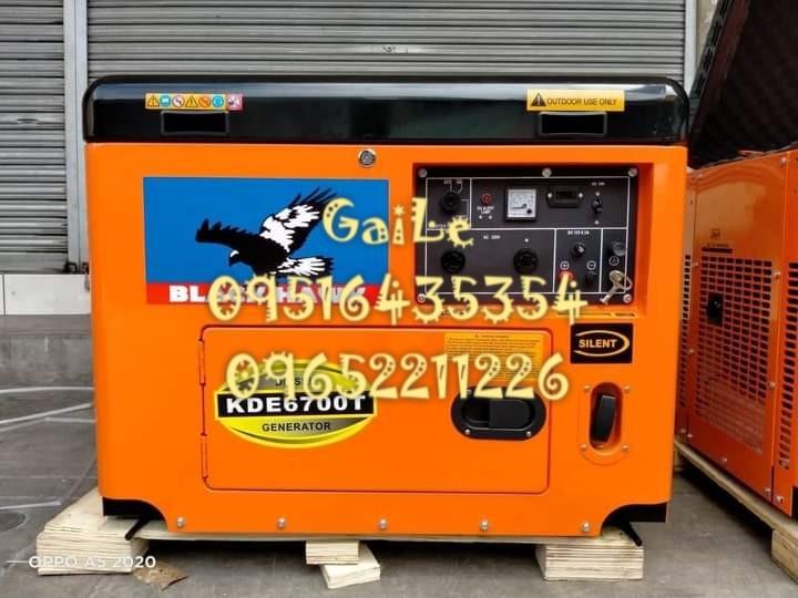 BLACK HAWK 5kva Air-cooled Diesel Generator, Commercial & Industrial ...