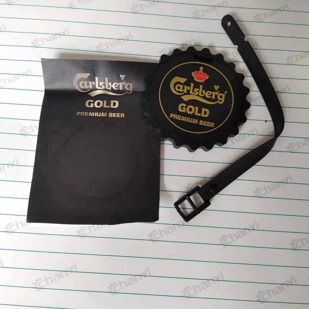 Carlsberg Gold, Baggage tag, Hobbies & Toys, Stationery & Craft, Art ...